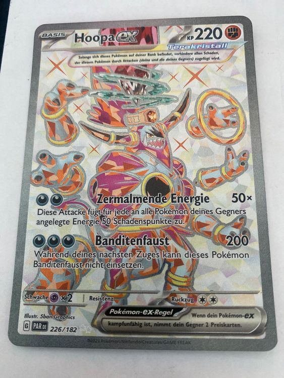 Pokemonkarte Hoopa EX Shiny (Neu (gemäss Beschreibung)) in Neuhausen ...