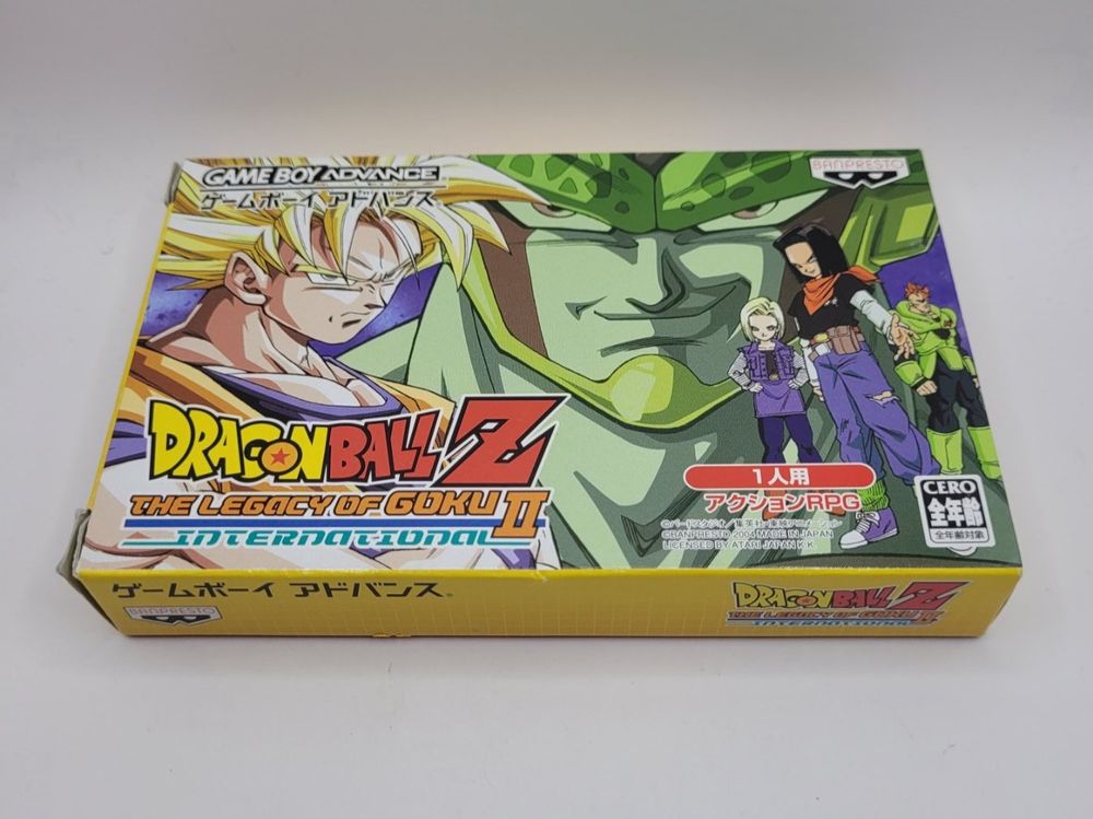 Dragonball Z Legacy of Goku 2 GBA Gameboy Advance OVP Japan | Kaufen ...