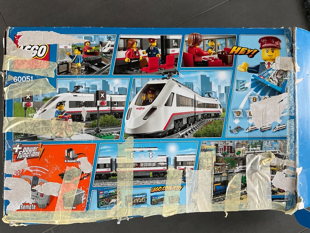 Lego City Schnellzug 60051 | Kaufen auf Ricardo