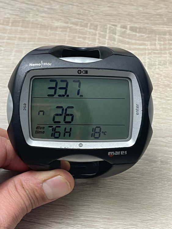 Mares Nemo Wide Tauchcomputer (Gebraucht) in Böckten für CHF 149 – mit ...