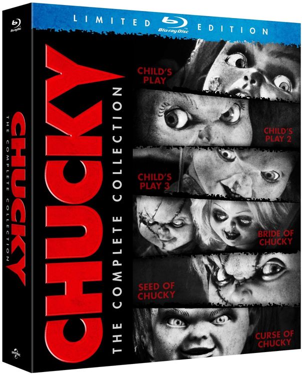 Chucky/Child's Play Collection (1988-2013) UNCUT/LE/6-BDs (Gebraucht ...