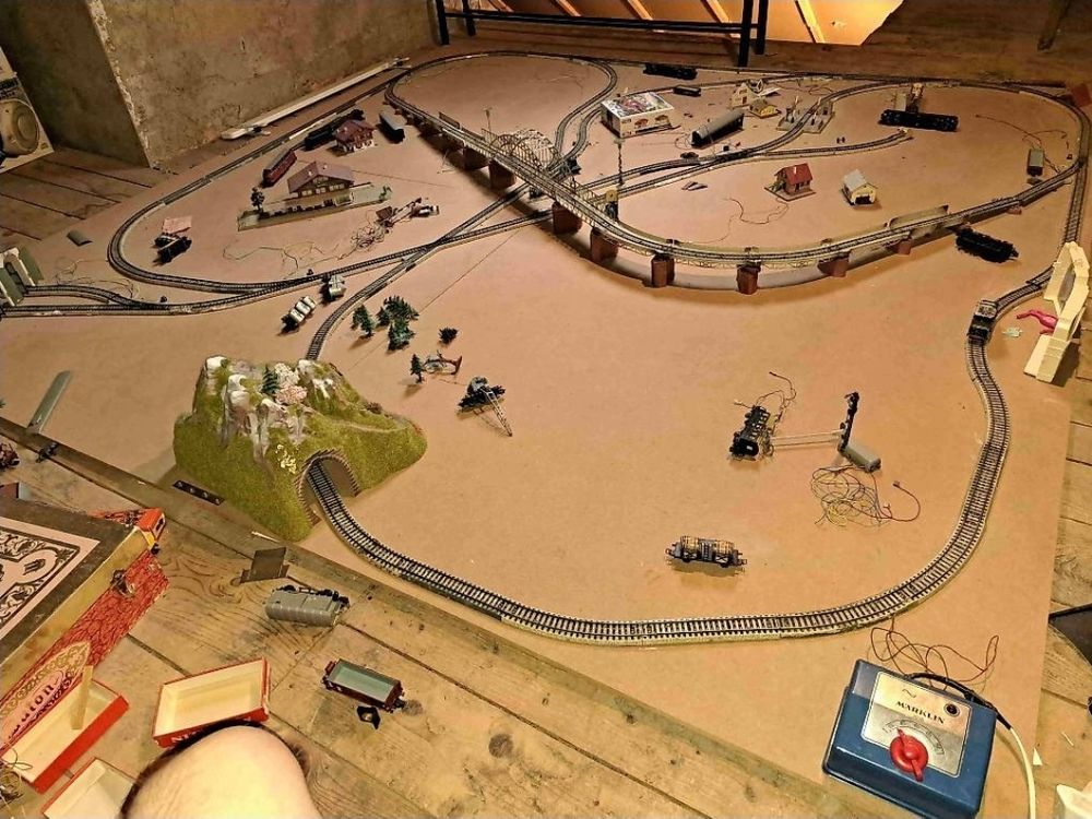 Chemin de fer / Train miniature Marklin HO - Lot (D'occasion) à Bursins ...