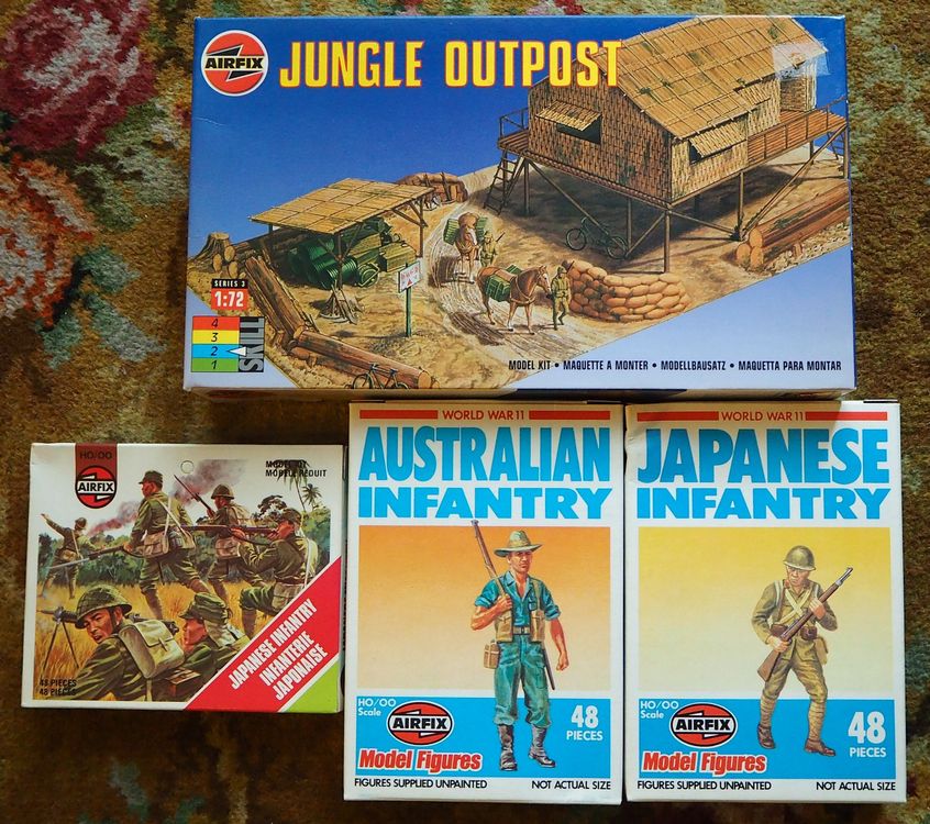 Airfix / Jungle Outpost/ Australian + Japanese Infantry 1/72 | Kaufen ...