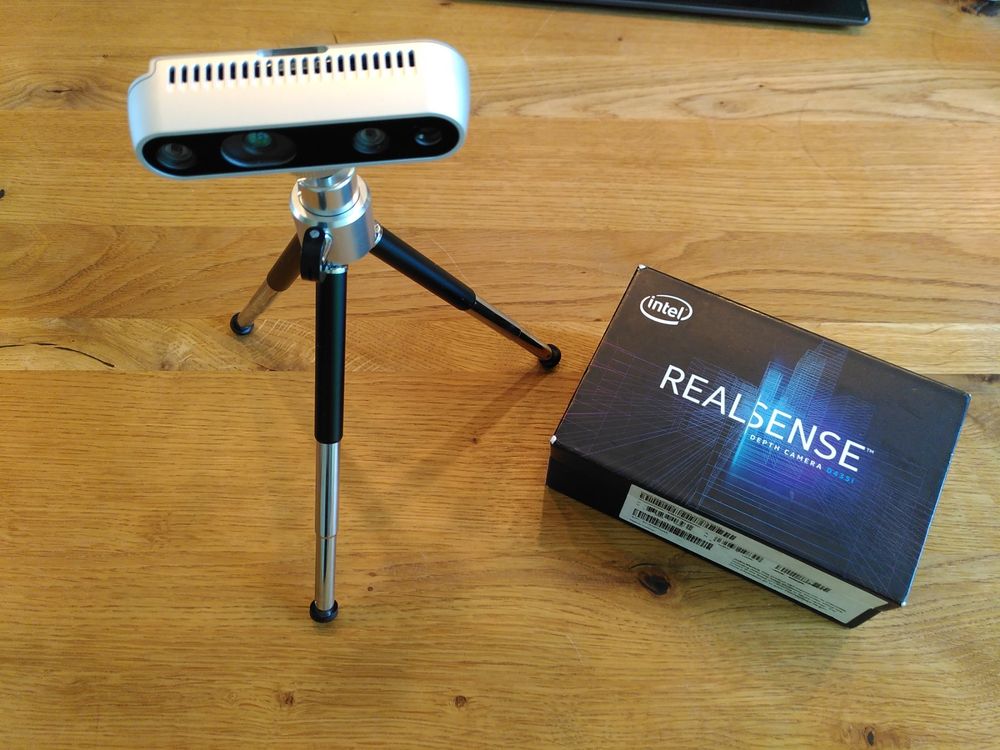 3D-Webcam - RealSense depth camera D435i (Gebraucht) in Habsburg für ...