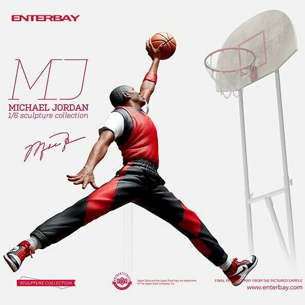 MICHAEL JORDAN STATUE 1/6 JUMPMAN LIMITED EDITION ENTERBAY (Neu und ...