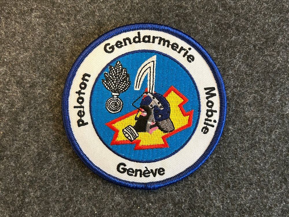 Patch Police Genève - Peloton Gendarmerie Mobile (Gebraucht) in Berikon ...