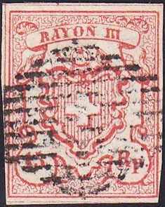 18, Type 10, UL II, voll-/weissrandig, farbfrisch, (Gebraucht) in ...