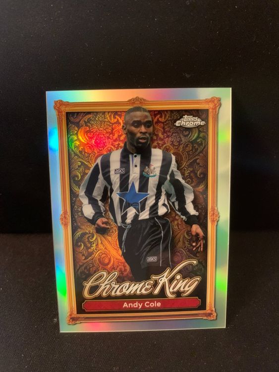 Topps Premier League 2026 Chrome King Andy Cole CK16 (Neu (gemäss ...