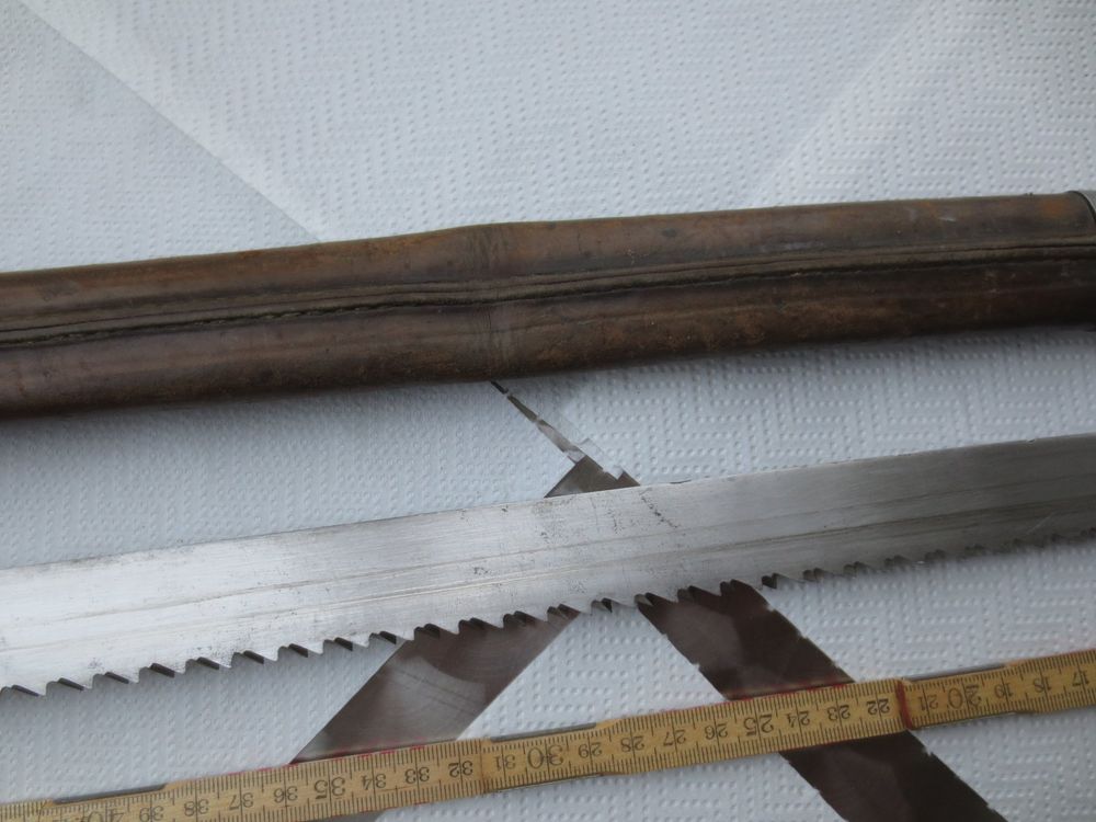 Faschinenmesser Schweizer Armee mit Lederscheide. (Gebraucht) in Schöftland für CHF 100 – mit ...