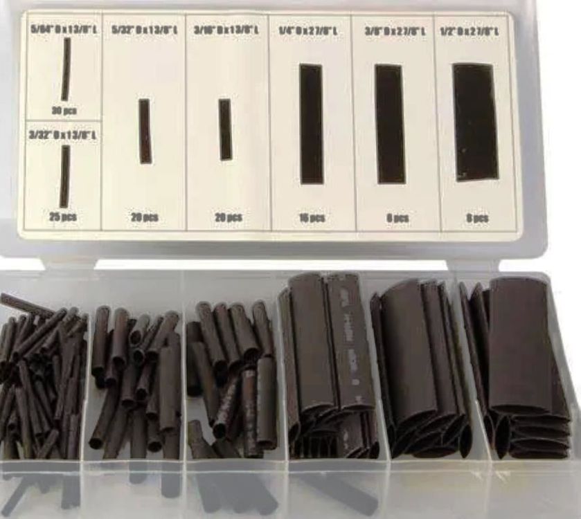Schrumpfschlauch-Set 127 teilig schwarz (Neu und originalverpackt) in St. Gallen für CHF 5.9 ...