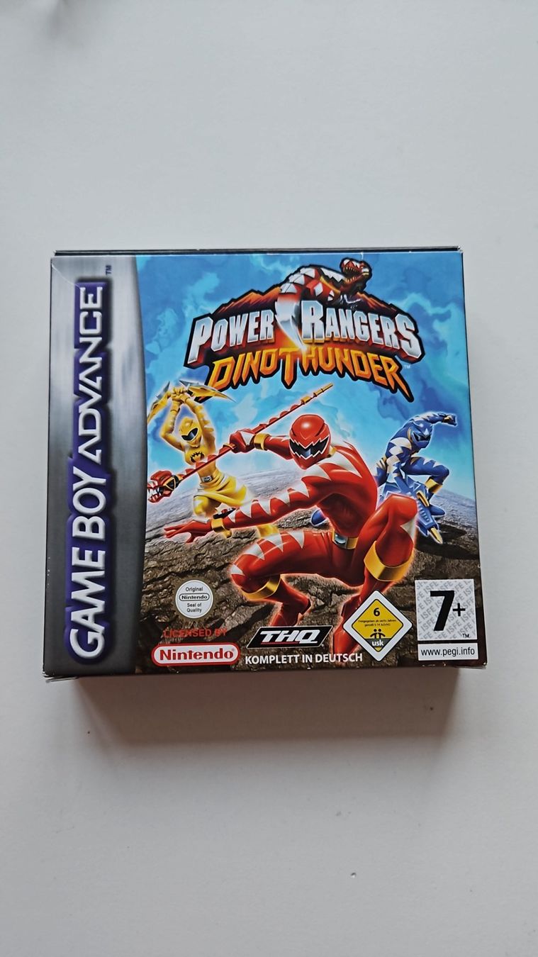 Game Boy Advance (GBA) - Power Rangers Dino Thunder Videosp (Gebraucht ...