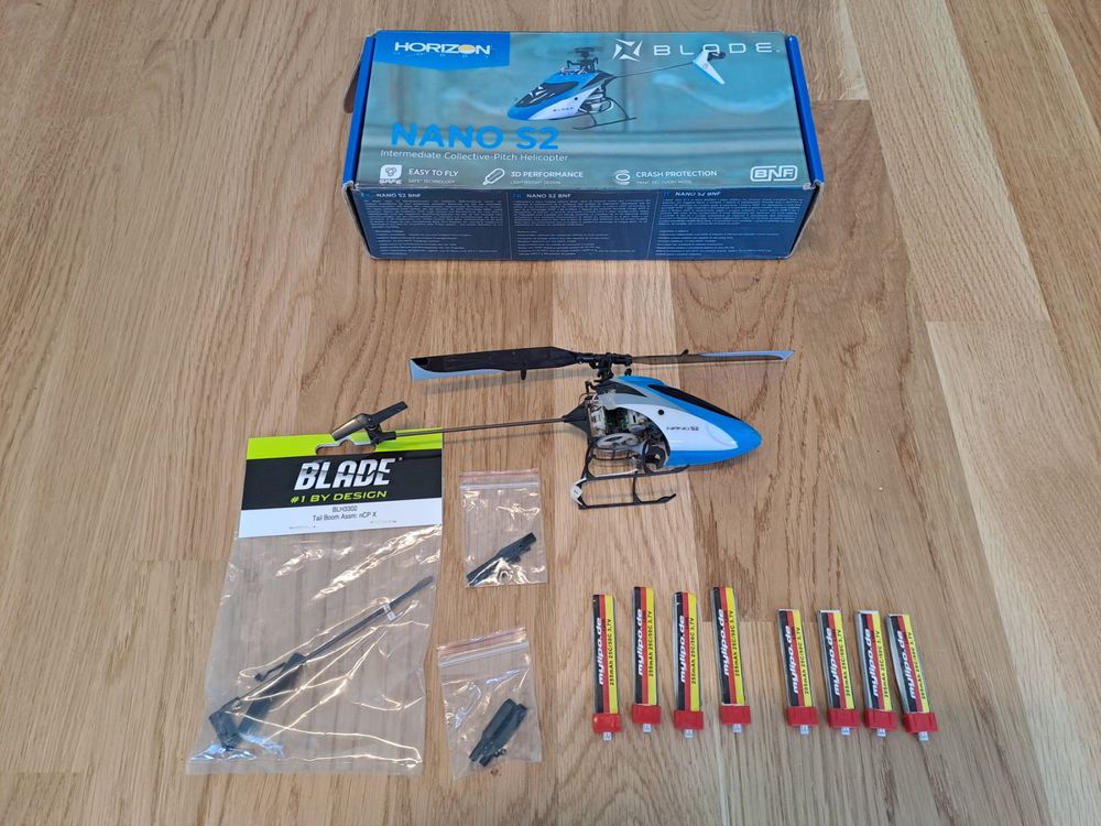 Horizon Blade Nano S2 RC BNF Helikopter inkl. Akkus (Gebraucht) in für CHF 59 – mit Lieferung ...