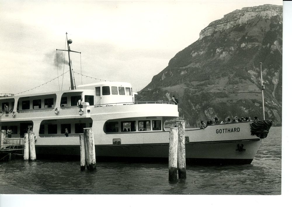 Foto MS Gotthard, SGV, Fahrgastschiff, Vierwaldstättersee (Gebraucht ...