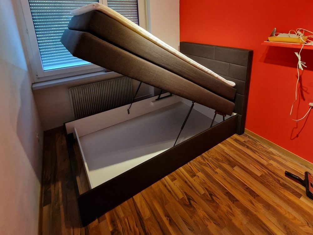 Boxspringbett 120 x 200 inkl. Stauraum (Gebraucht) in Wettswil für CHF ...