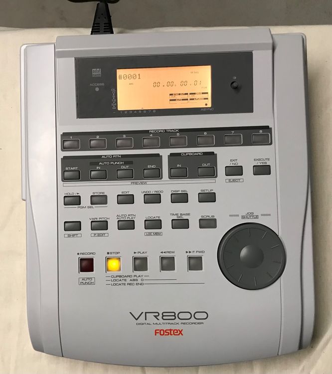 FOSTEX VR-800 8-Kanal standalone Harddisk Recorder (Gebraucht) in ...