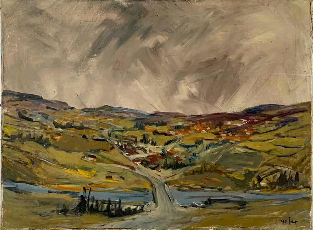 Willy Urfer (1926) Landschaft Gemälde (Gebraucht) in Root für CHF 5 – mit Lieferung auf Ricardo ...
