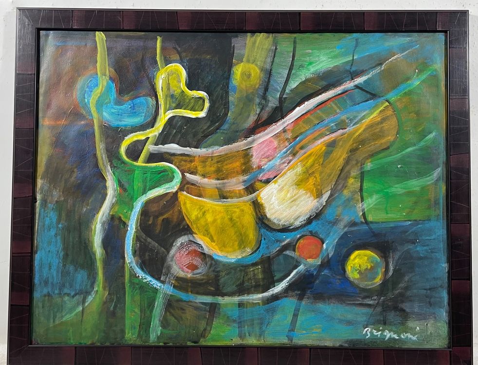 Serge Brignoni (1903-2002) grosses Gemälde (Gebraucht) in Root für CHF ...