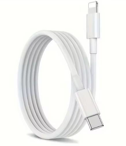 Apple USB-C schnell Ladegerät, 20W inkl. LC Kabel 1m (NEU) (Neu und ...