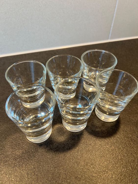 Verres à shot 6 pièces (D'occasion) à Genève pour CHF 3 – avec ...