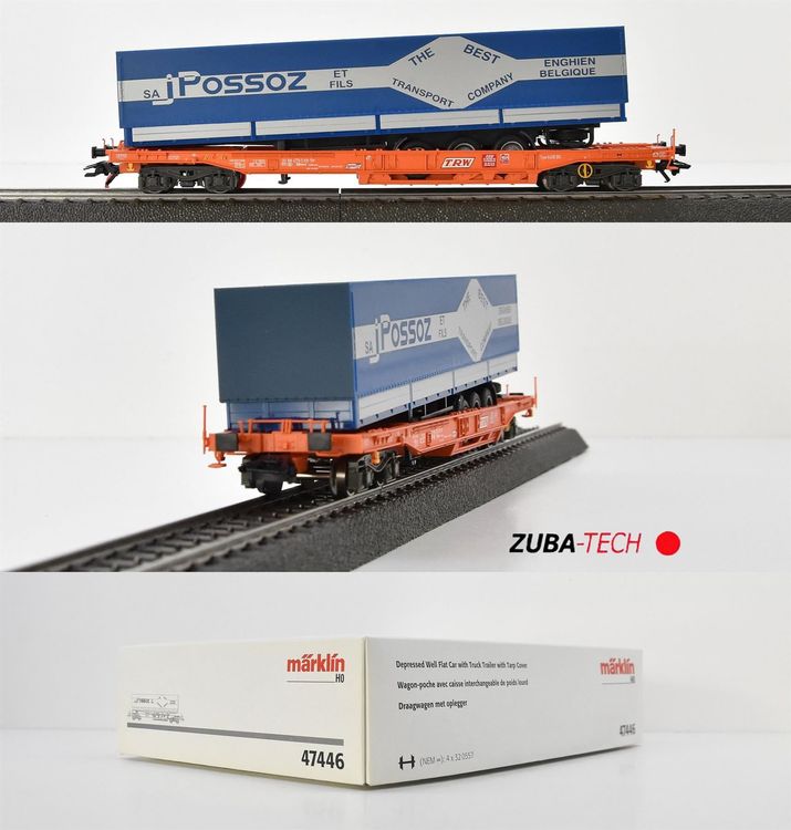 Märklin 47446 Taschenwagen SNCB H0 WS OV (Gebraucht) in St. Gallen für ...