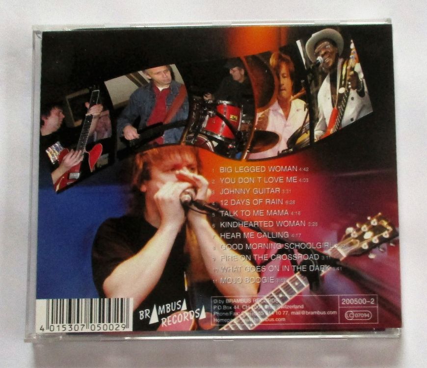 ANDY EGERT BLUES BAND - Fire On The Crossrad - Signiert (Gebraucht) in ...