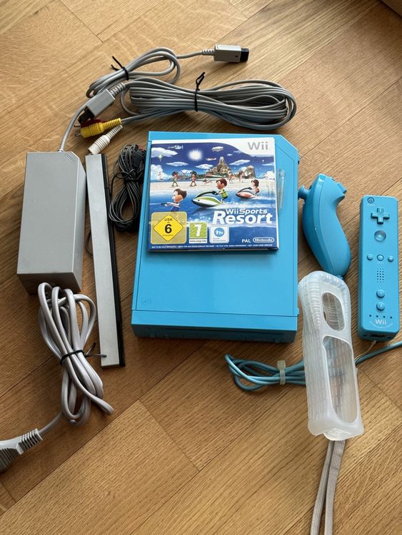 Nintendo Console de jeux Wii bleu turquoise | Kaufen auf Ricardo
