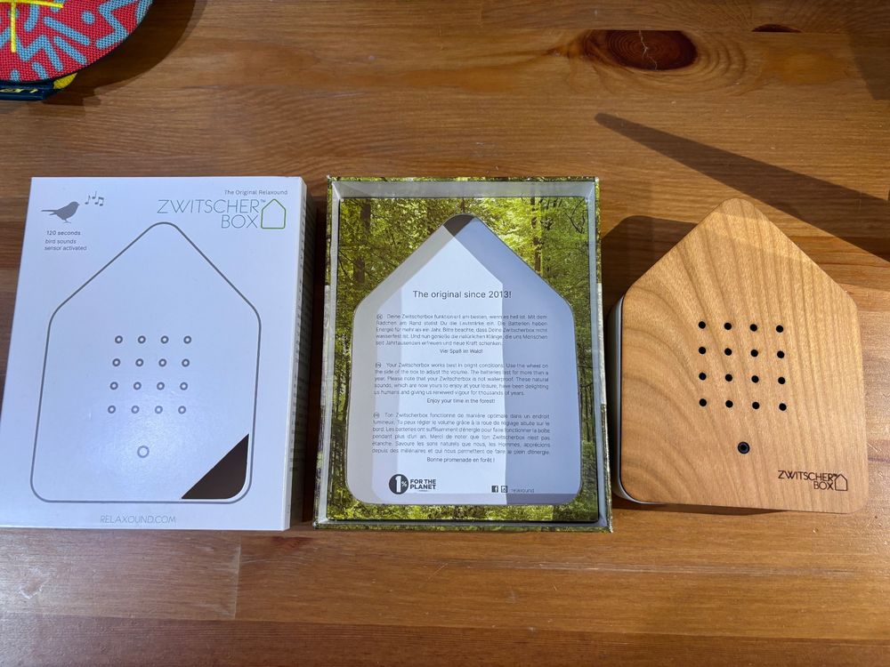 Zwitscher Box Holz Eiche - NEU (Neu (gemäss Beschreibung)) in Zürich ...