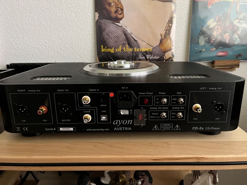 Ayon CD-2 Signature Röhren CD Player mit Originalverpackung | Acheter ...