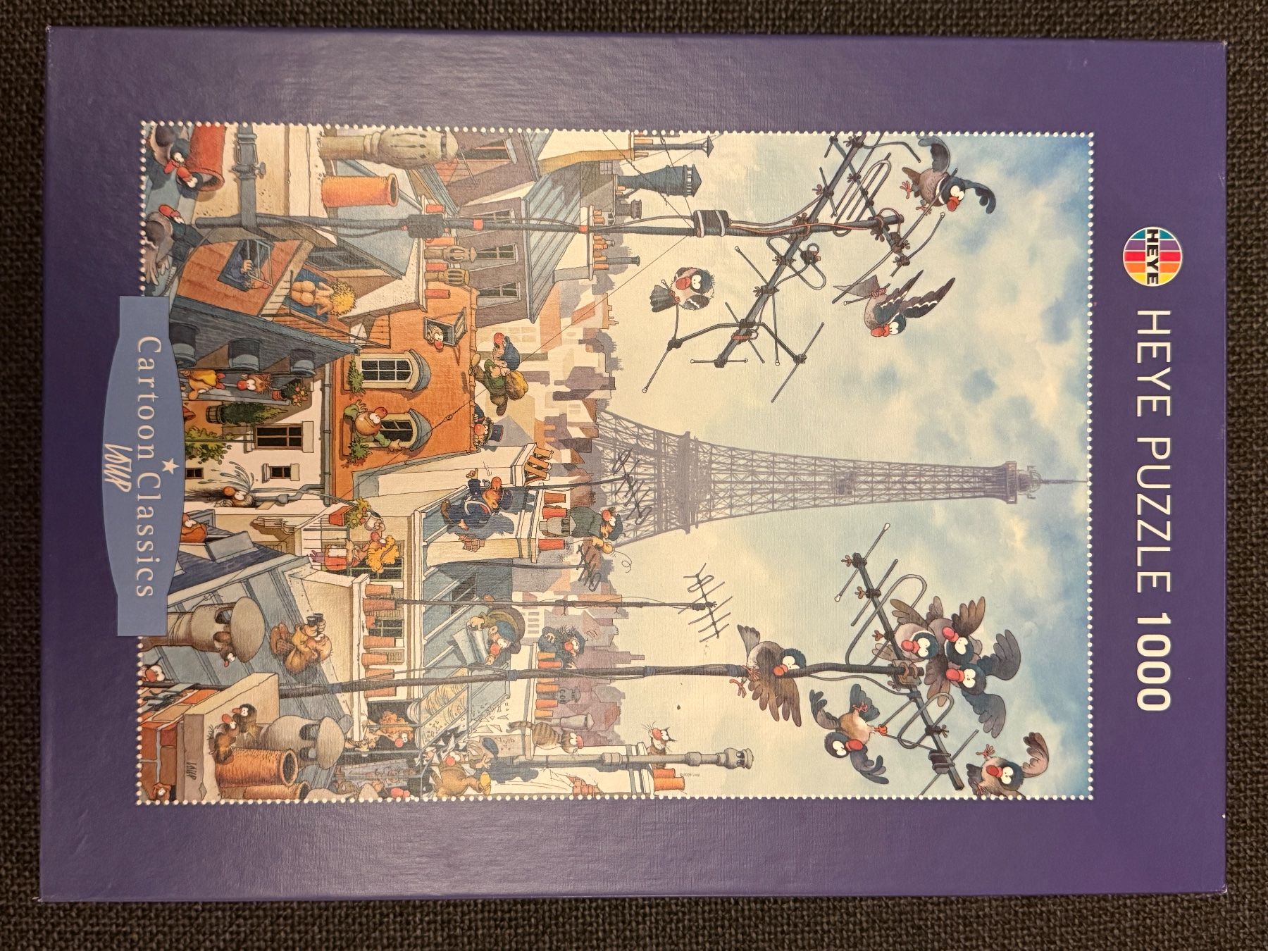 Heye Puzzle; 1000; Eiffel Tower; Loup (Gebraucht) in Zürich für CHF 11 ...