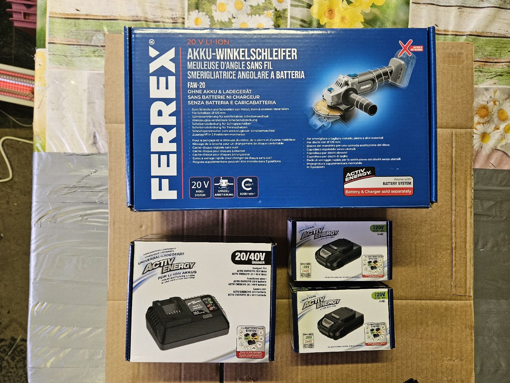 Ferrex Akku Und Ladegerat Aldi