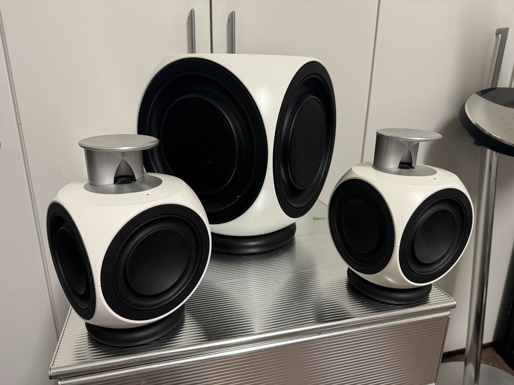 Bang&Olufsen Beolab 3mk2 / Beolab 2 in Weiss | Kaufen auf Ricardo