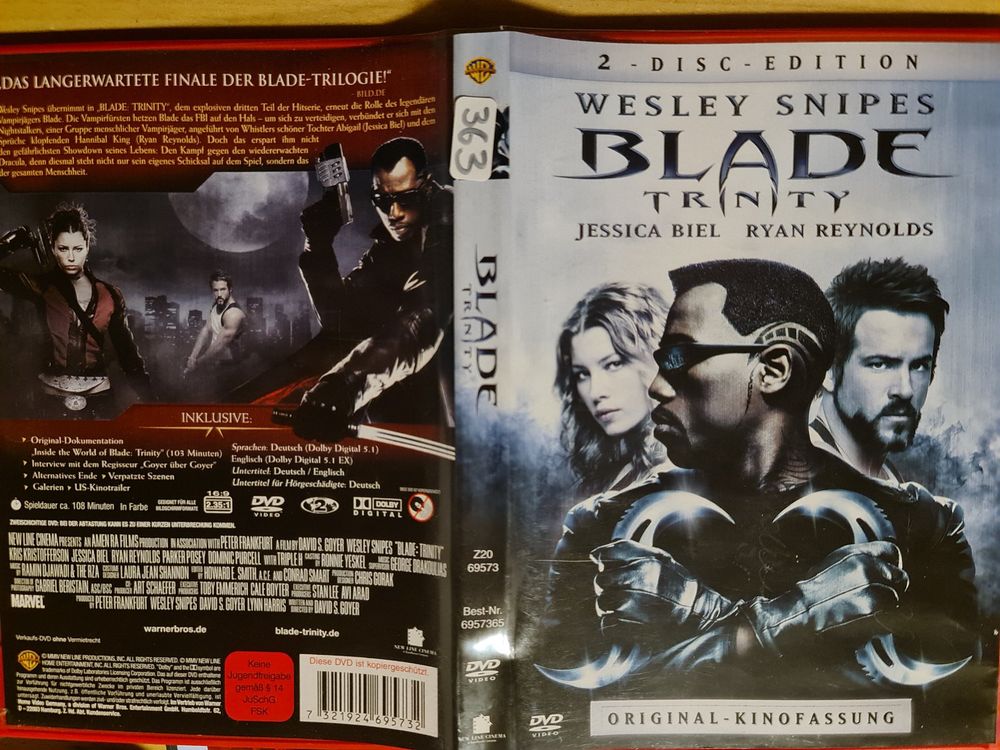 Blade Trinity - 2-Disc Edition DVD Film (Gebraucht) in Dintikon für CHF ...