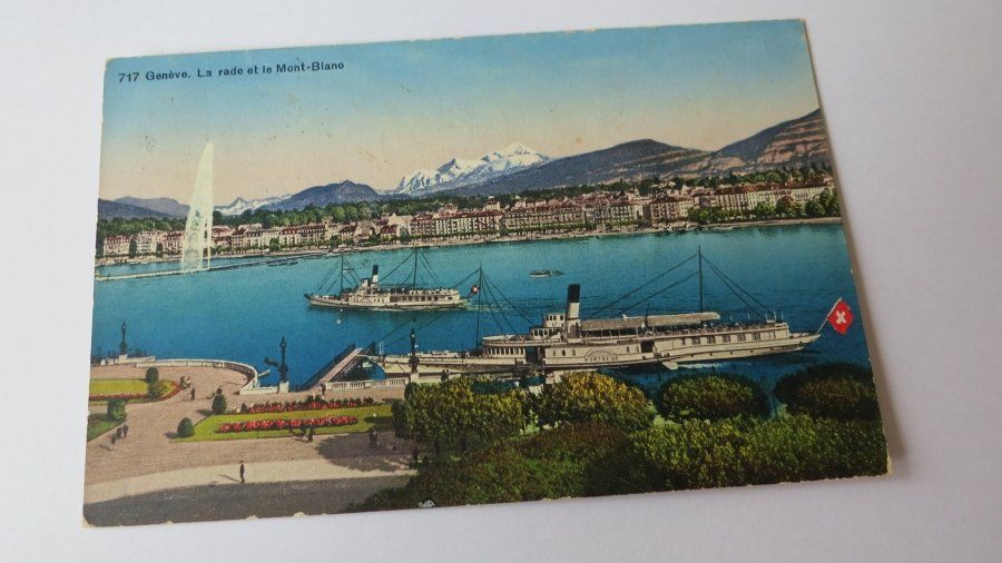 Geneve - La rade et le Mont-Blanc - 1927 (Gebraucht) in Jona für CHF 1 – mit Lieferung auf ...