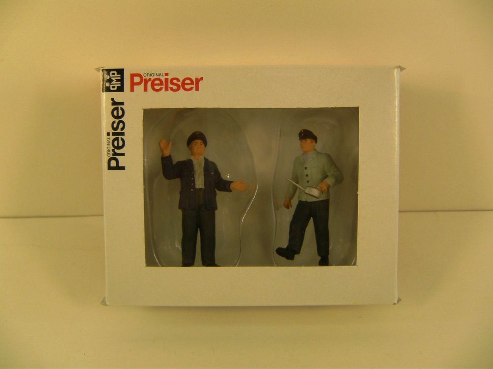 Preiser Spur 1 63103 Lokführer & Heizer (Neu und originalverpackt) in ...