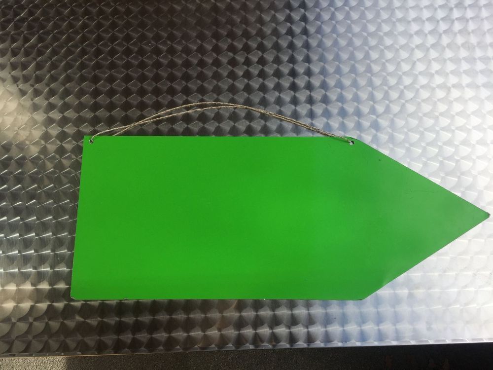 Tafel Pfeil aus Aluminium | Kaufen auf Ricardo