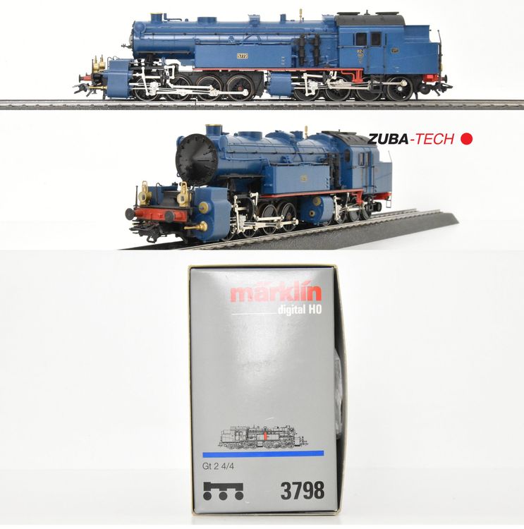 Märklin 3798 Mallet-Dampflok Gt 2x4/4 K,Bay.sts.B H0 WS Digi | Kaufen auf Ricardo
