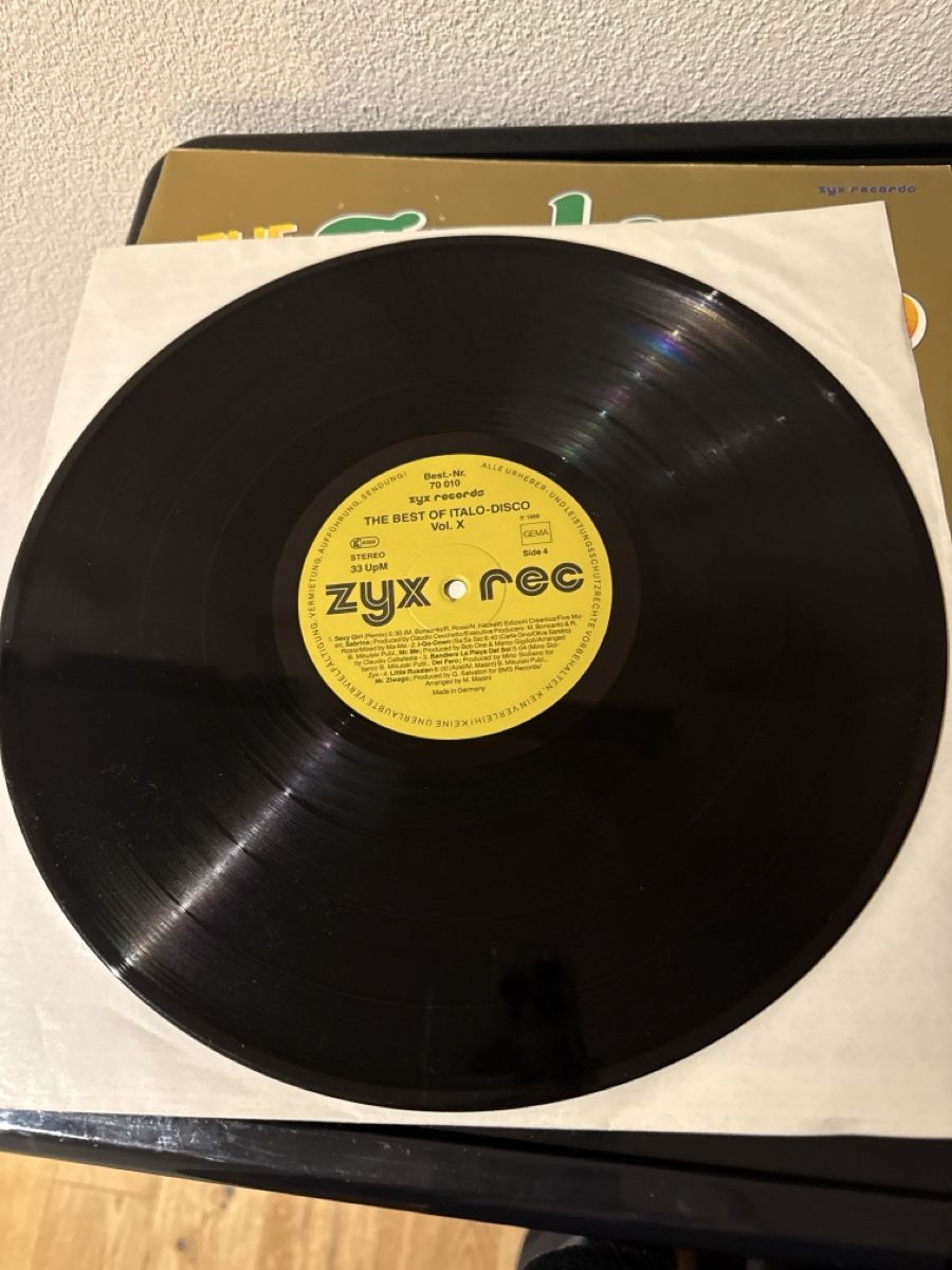 The Best of Italo Disco, Vol. X - Vinyl Record 🎶 Rare! (Neu (gemäss ...