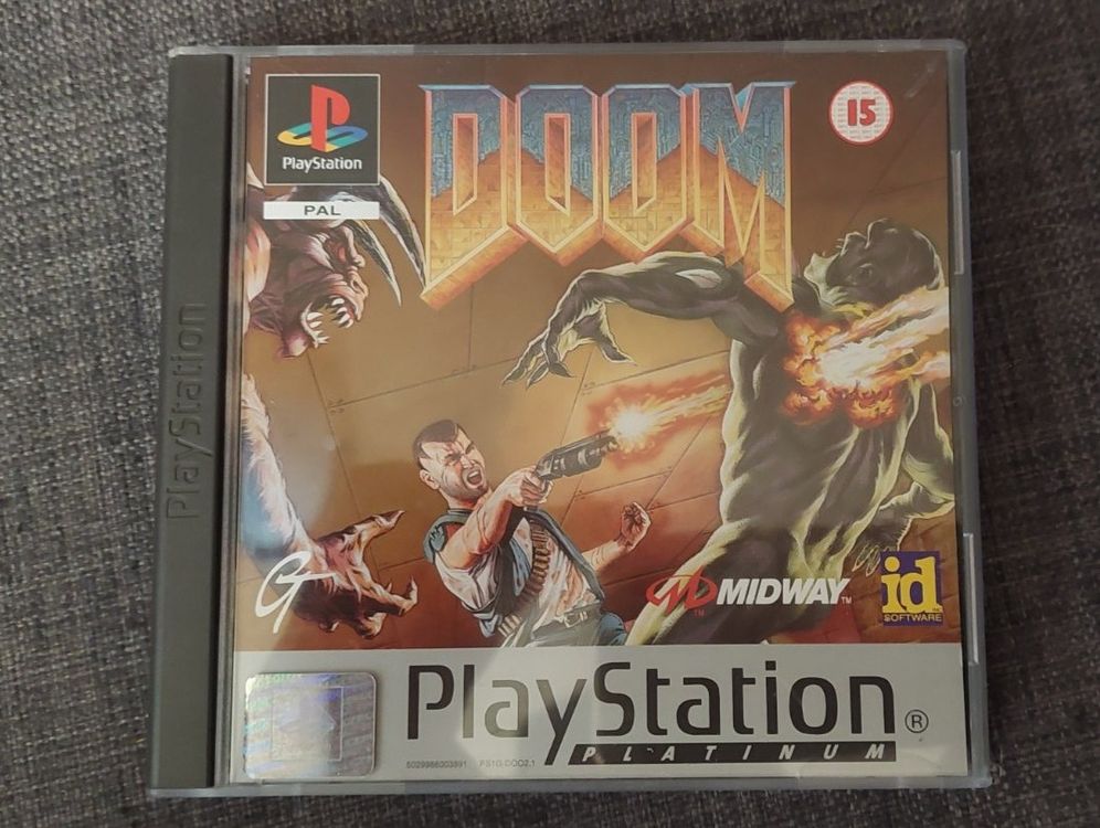 Doom Playstation PS1 Platinum Edition (Gebraucht) in Aurigeno für CHF ...