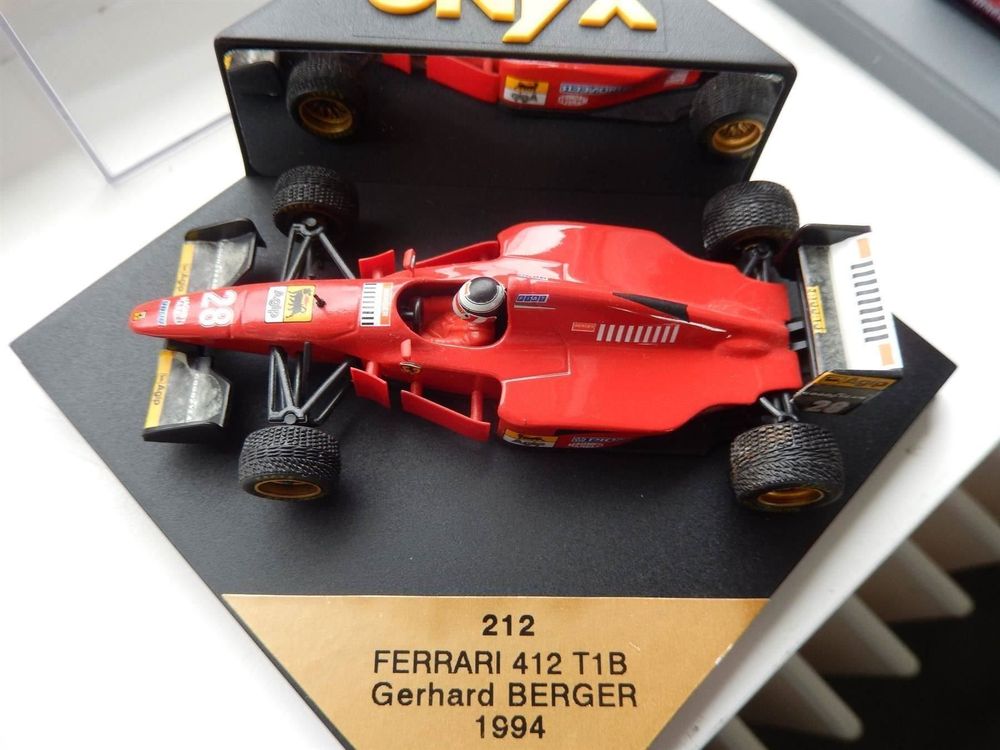 10.-- F1 Ferrari F412 T1B - Onyx OVP %% SALE 50 %% | Kaufen auf Ricardo