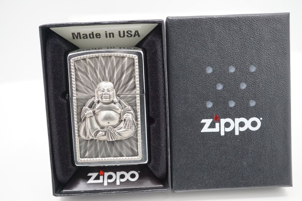 ZIPPO® BUDDHA - HEAVY-3D- 2018 - UNGEZÜNDET (Neu (gemäss Beschreibung ...