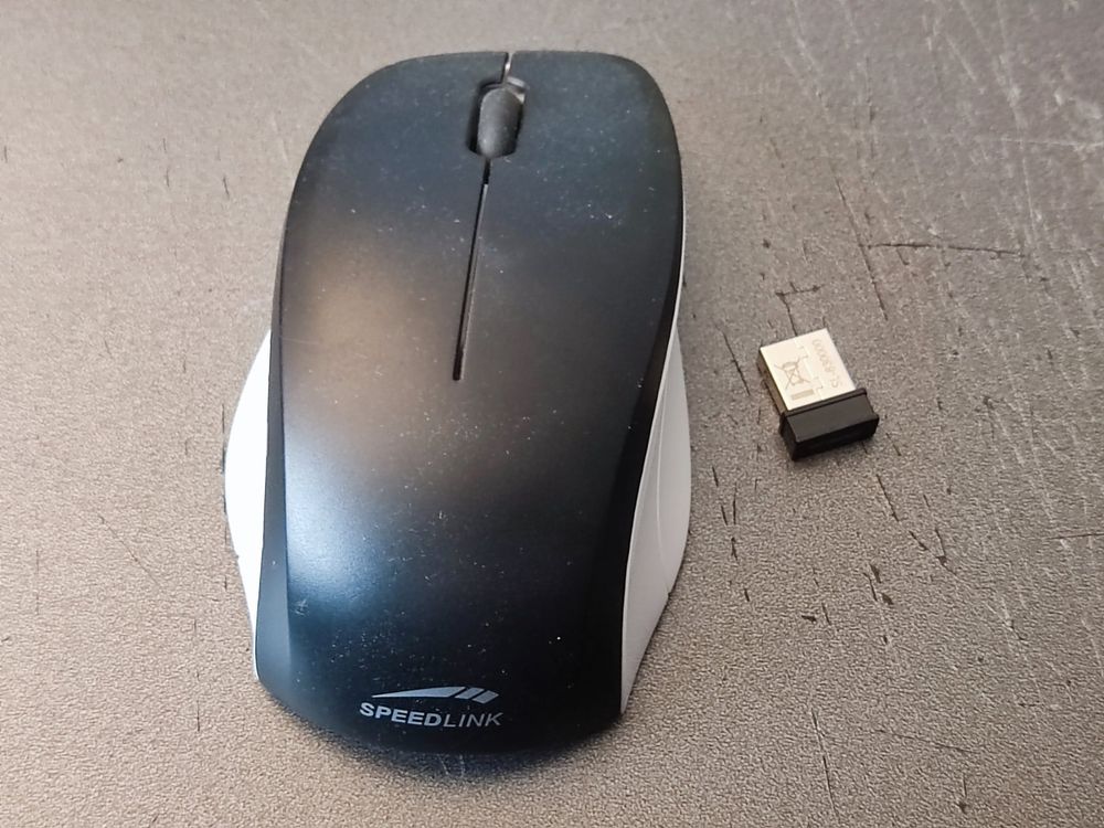SPEEDLINK Ledgy Wireless Mouse, Schwarz / Weiss (Gebraucht) in Thundorf ...