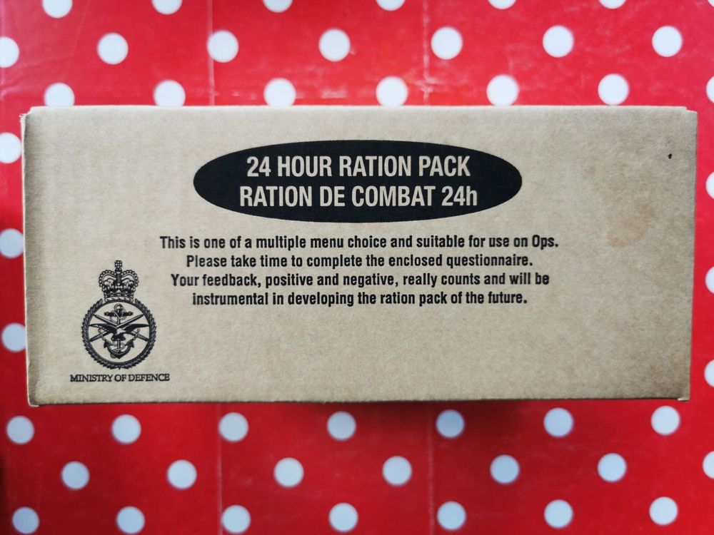 British Operational Ration Pack Menu #4 (Neu und originalverpackt) in ...
