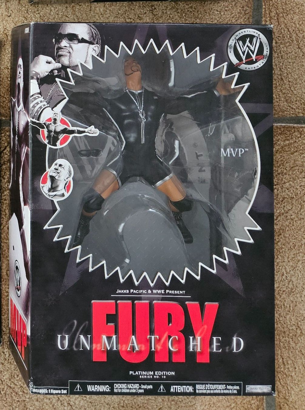 WWE Wrestling Figur MVP Hurt Business MOC ECW NEU Unmatched (Neu und ...