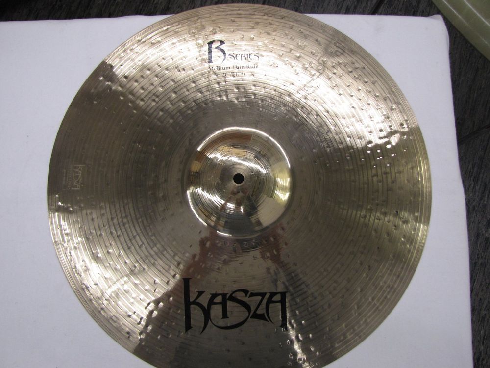 20" Kasza R Series Medium Thin Ride Cymbal, NEU 1943g AUDIO! (Neu (gemäss Beschreibung)) in ...