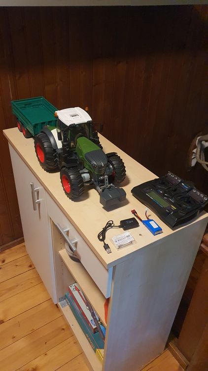 Rc Bruder Traktor Fendt 1050 Vario Umbau, 4x4, RTR, Gebrauch (Gebraucht ...