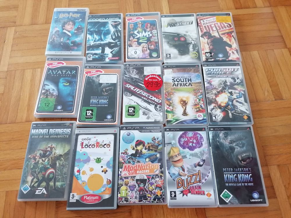 Psp Lot (Gebraucht) in Volken für CHF 15 – mit Lieferung auf Ricardo kaufen