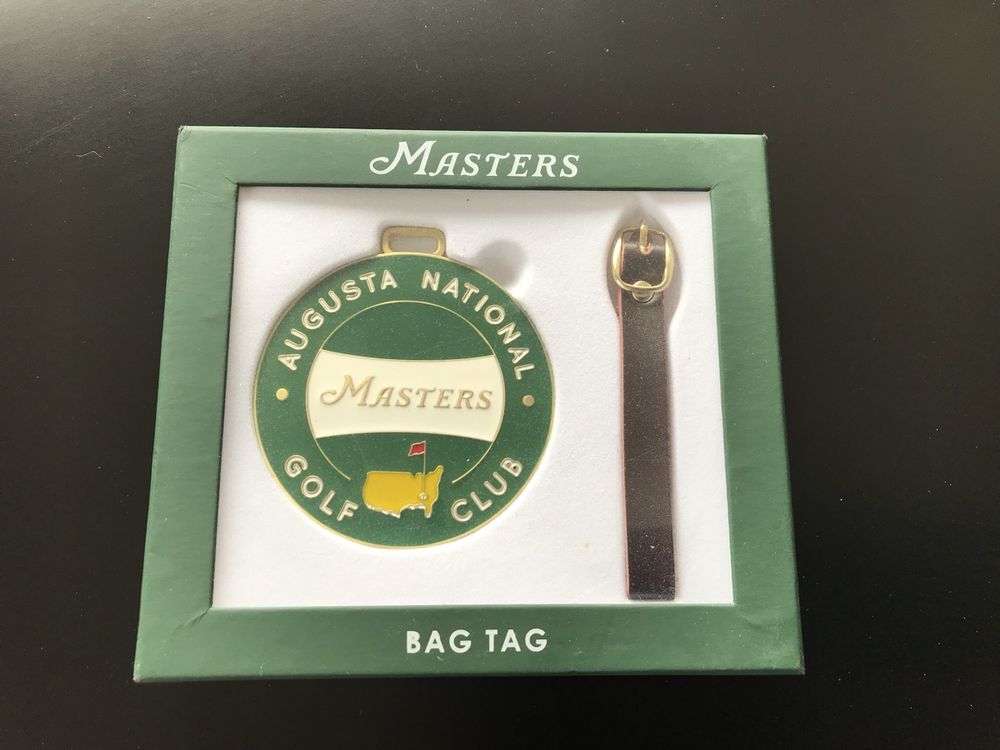 Masters Golf Bag Tag Augusta National Club neu (Neu und ...
