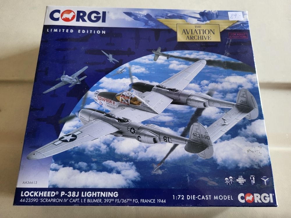 Lockheed P-38J Lightning Limited Edition Originalverpackt (Neu (gemäss Beschreibung)) in Bäch SZ ...