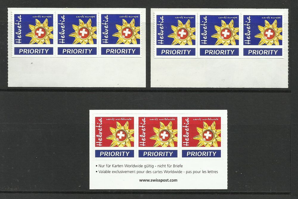 9 x TOURISMUSMARKEN GRUSS aus der SCHWEIZ 2002 FRANKATUR (Neu (gemäss Beschreibung)) in Aarau ...