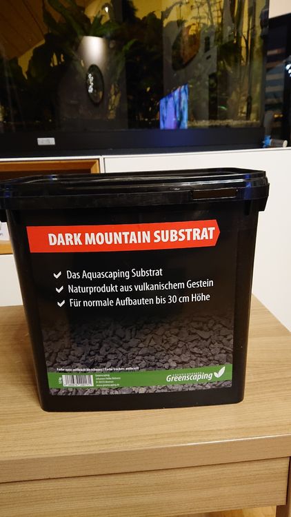 Dark Mountain Aquascaping Substrate ca. 10kg (Neu (gemäss Beschreibung ...